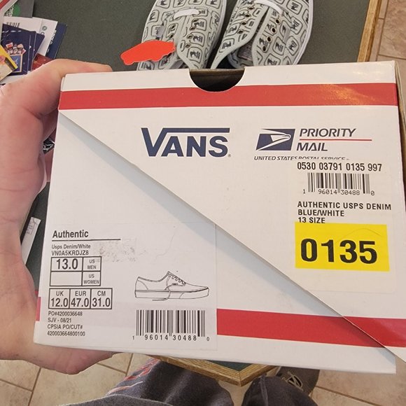Vans | Shoes | Vans Usps Limited Edition | Poshmark